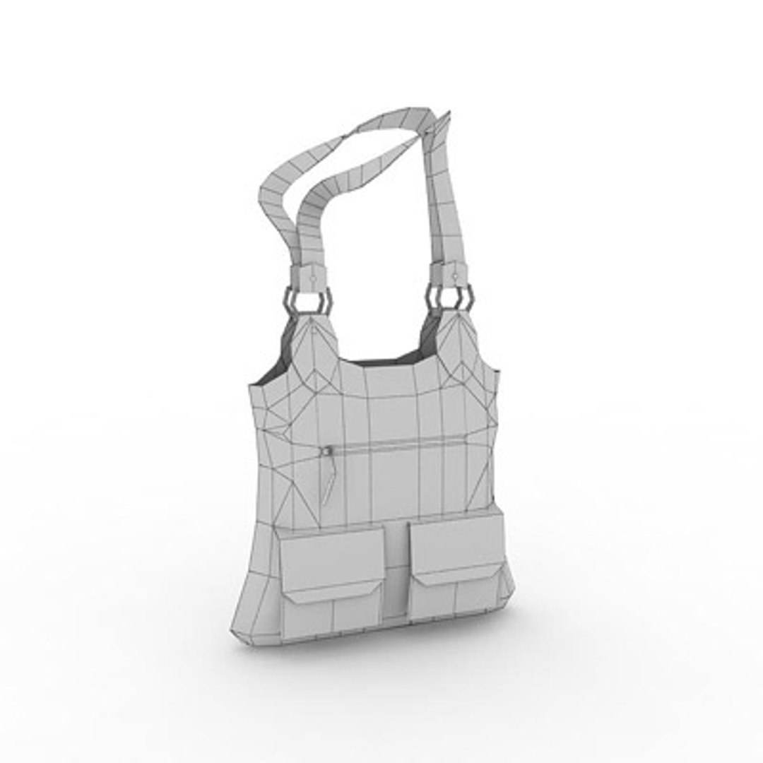3d ladies bag model