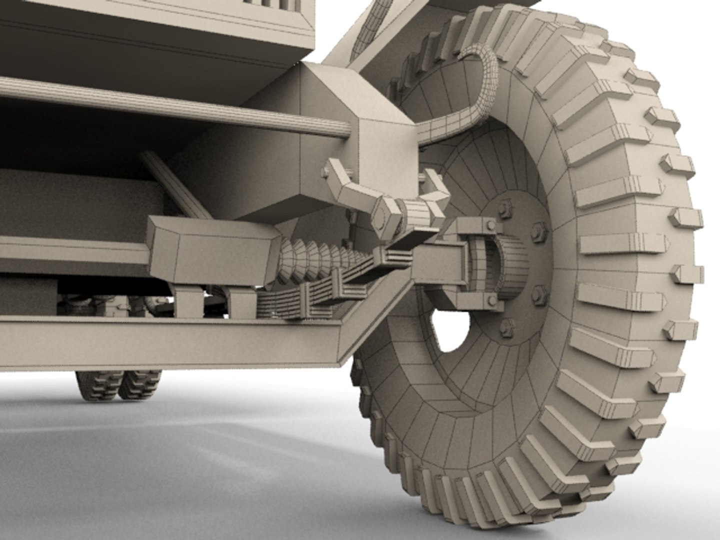 3d model zis-12 locator truck