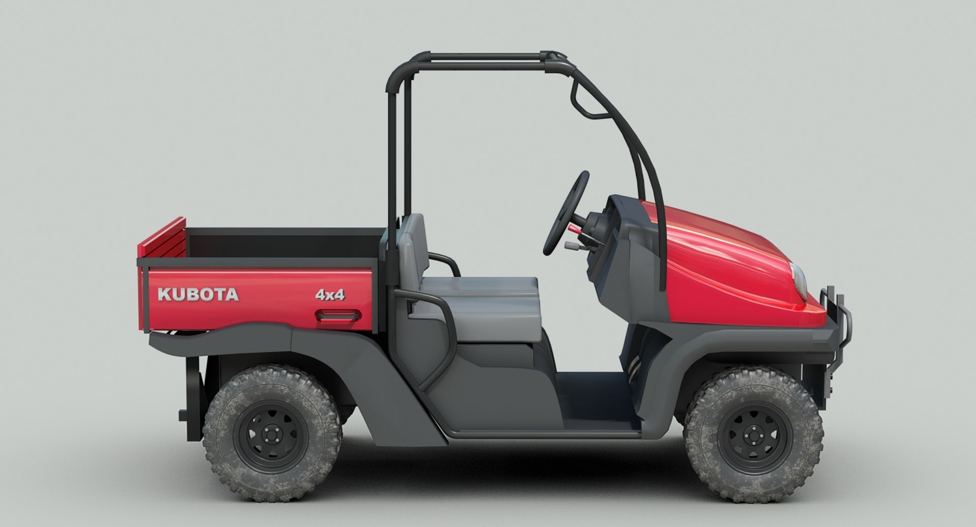 3d Model Kubota Rtv 500