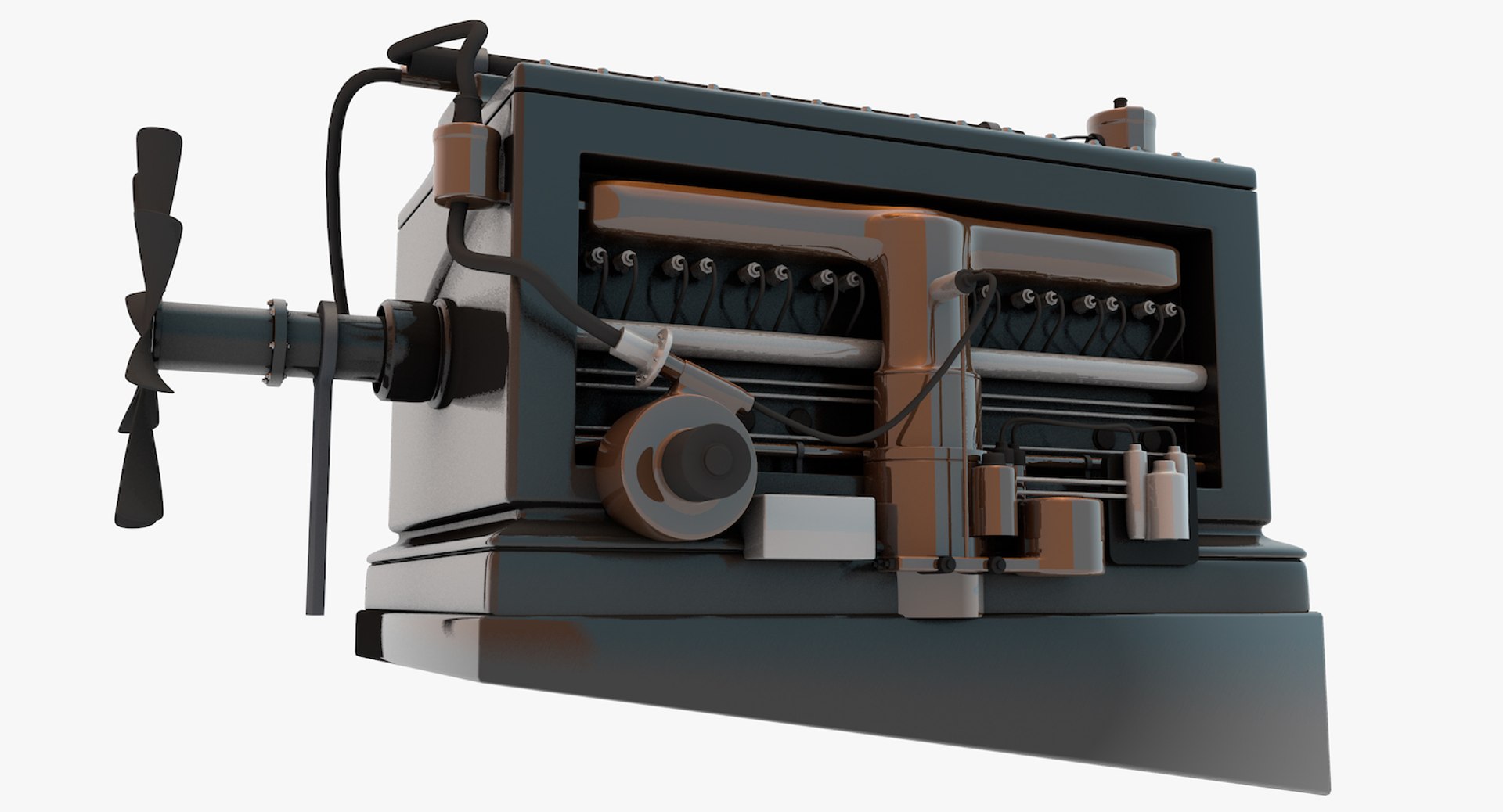 3D designs engine model - TurboSquid 1167793