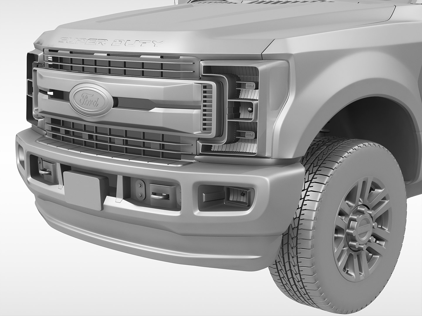 3D F250 Super Duty - TurboSquid 1290397