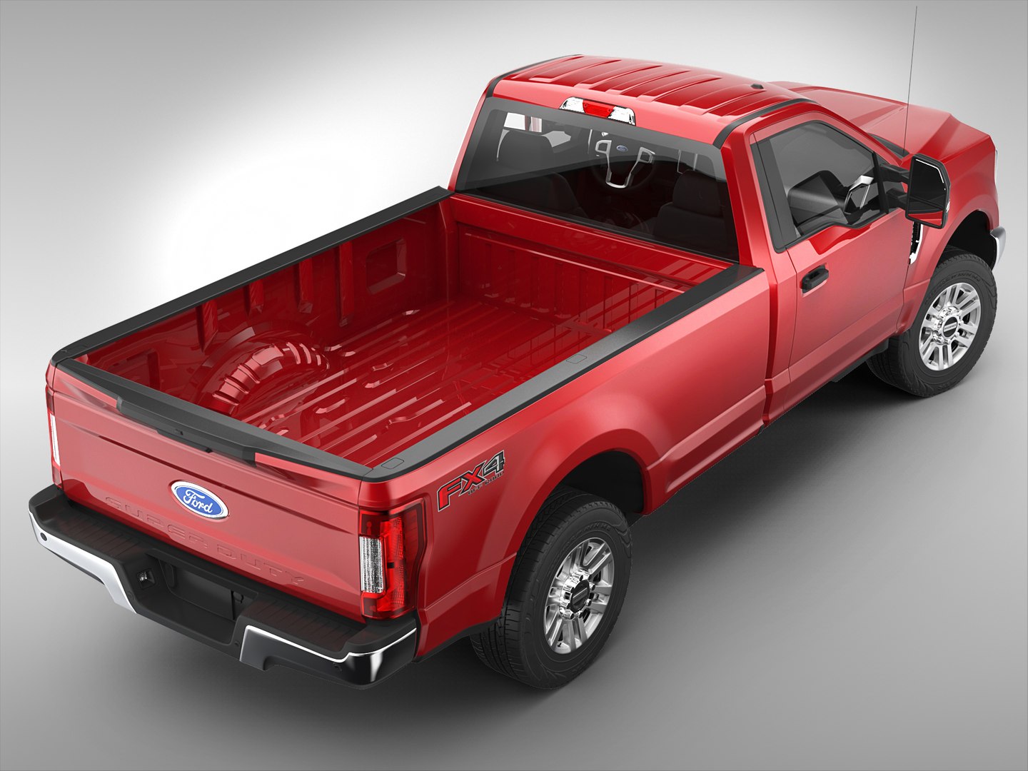 3D F250 Super Duty - TurboSquid 1290397
