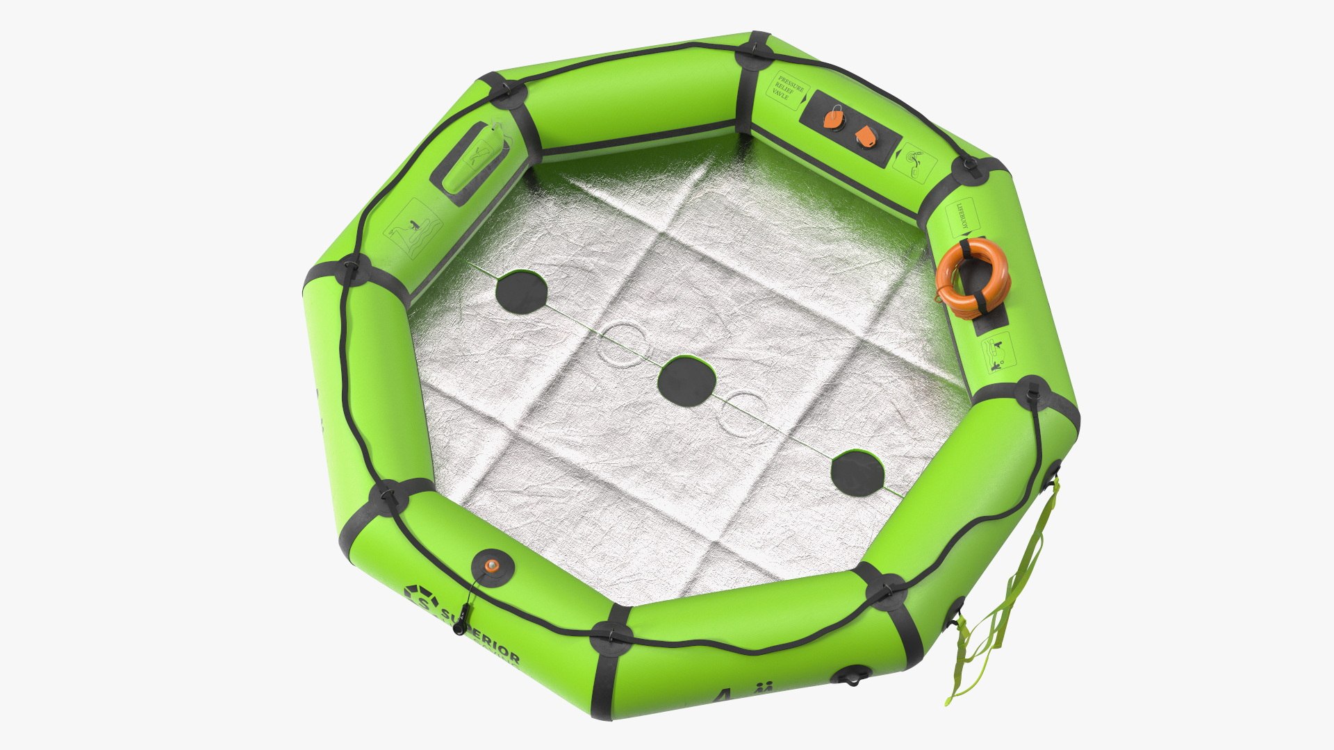 Superior HALO Life Raft 3D Model - TurboSquid 2302388