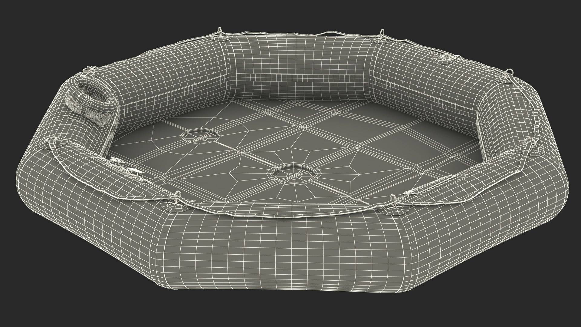 Superior HALO Life Raft 3D Model - TurboSquid 2302388