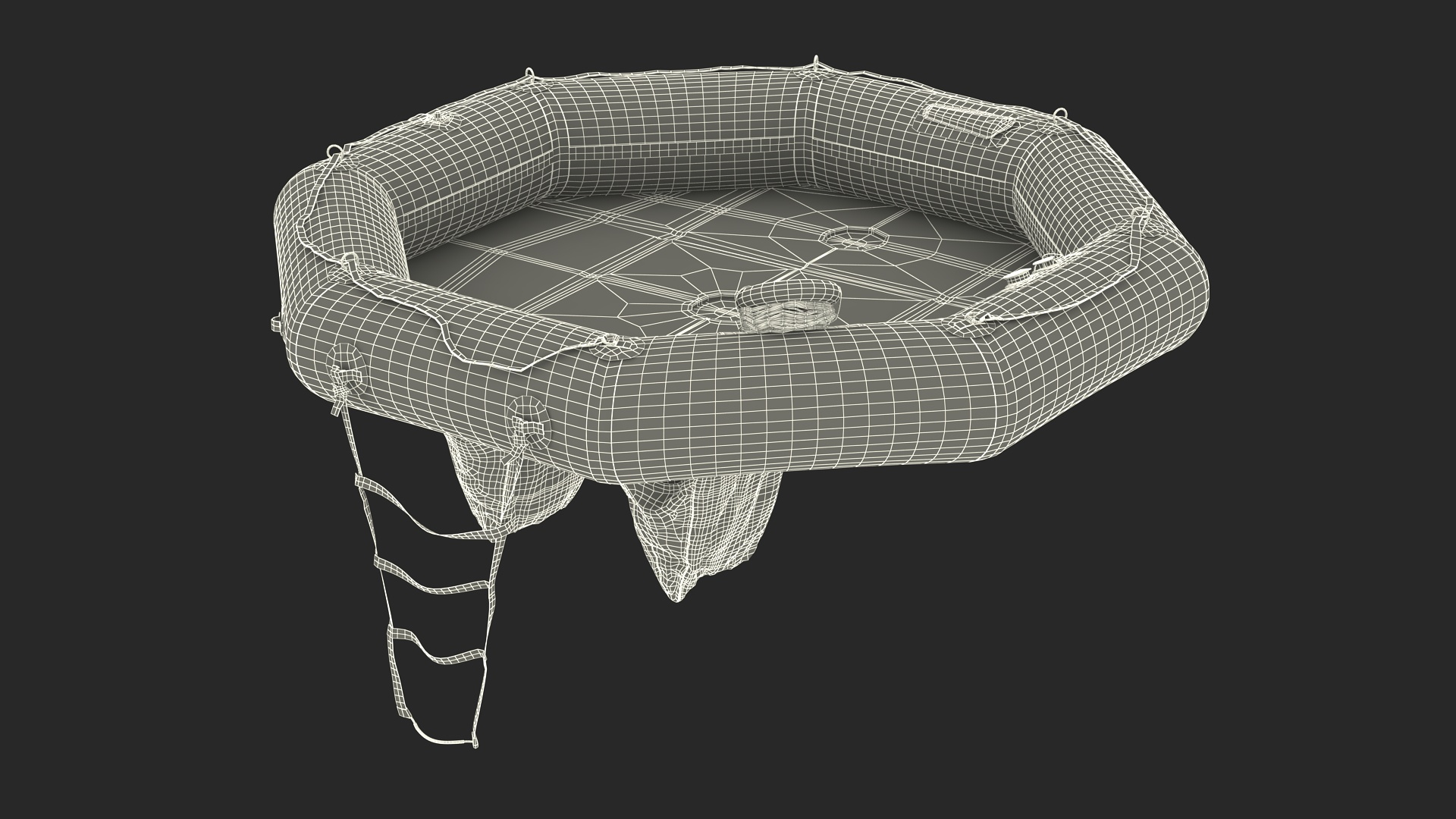 Superior HALO Life Raft 3D Model - TurboSquid 2302388