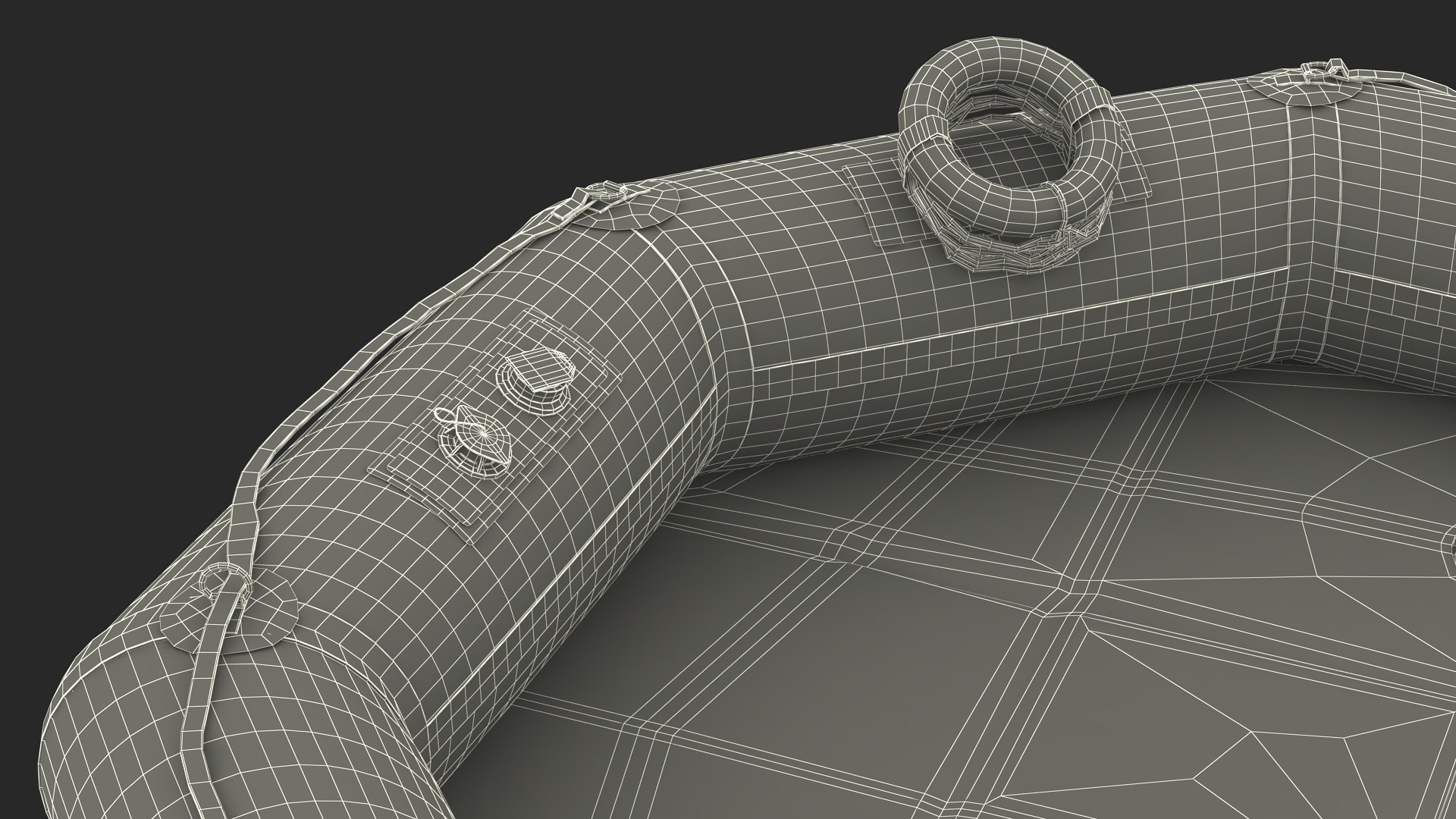 Superior HALO Life Raft 3D Model - TurboSquid 2302388