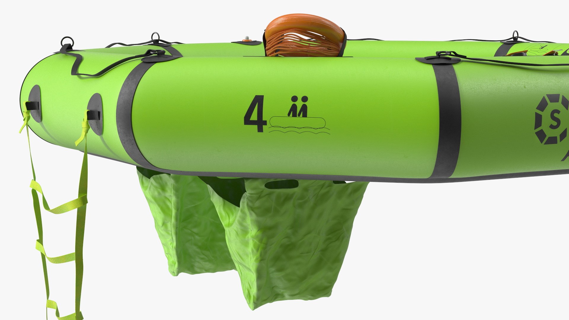 Superior HALO Life Raft 3D Model - TurboSquid 2302388