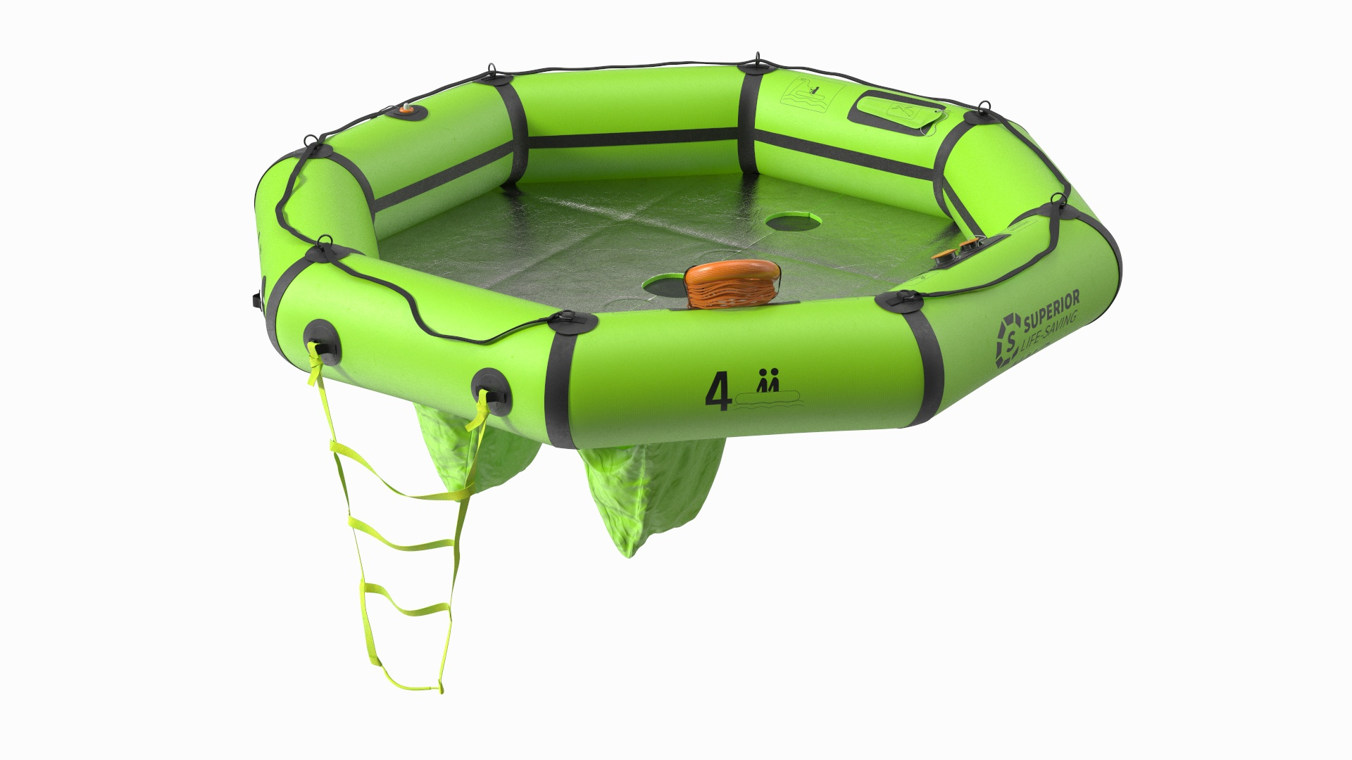 Superior HALO Life Raft 3D Model - TurboSquid 2302388