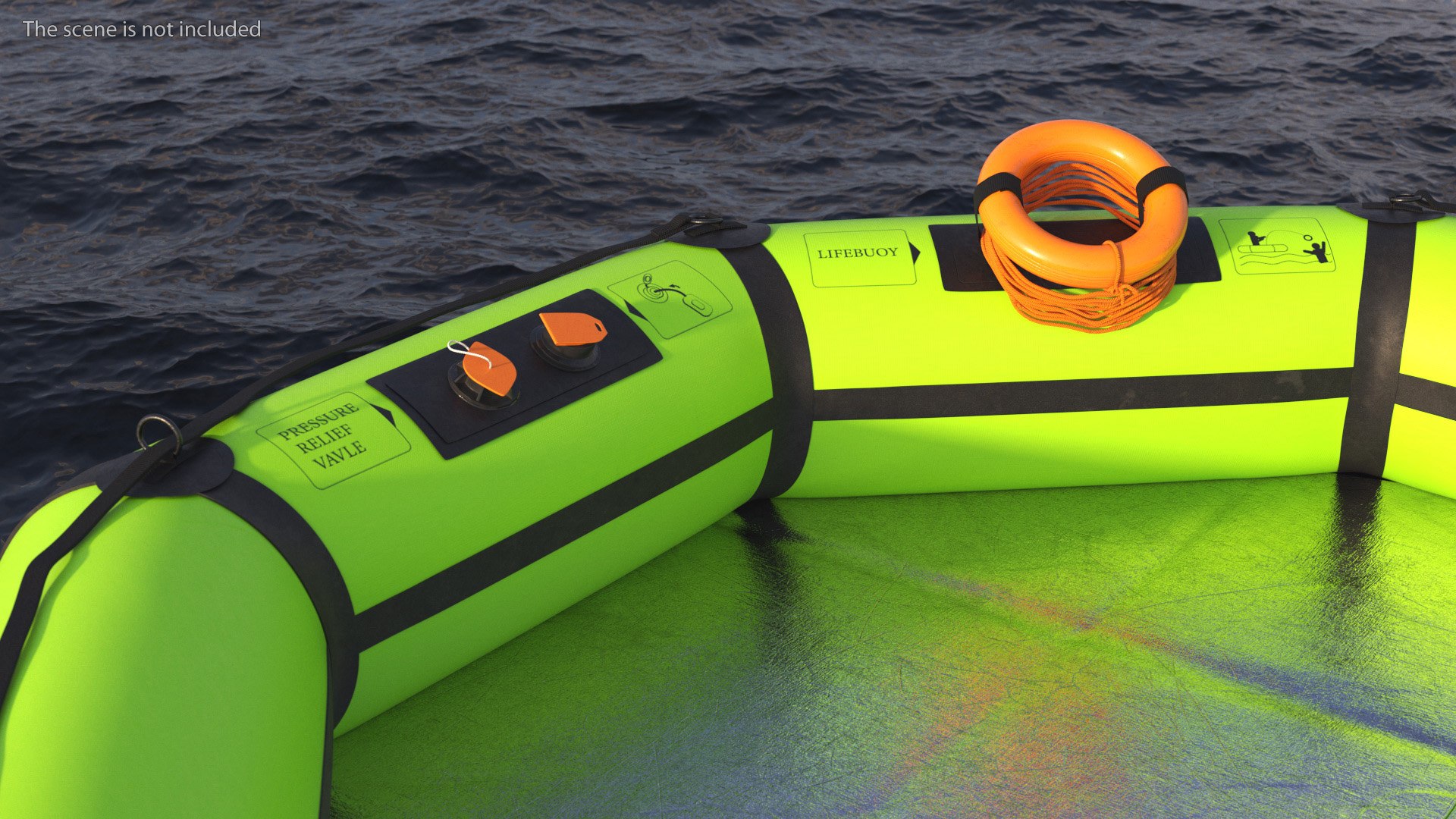 Superior HALO Life Raft 3D Model - TurboSquid 2302388