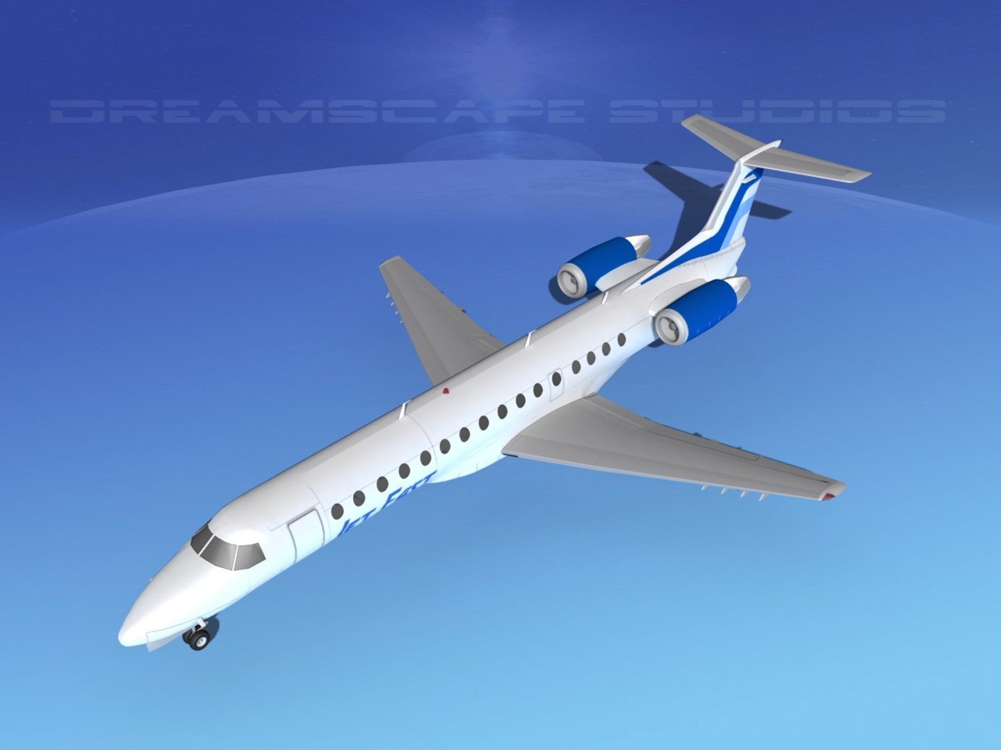 3D Embraer Erj Jets Model - TurboSquid 1320871