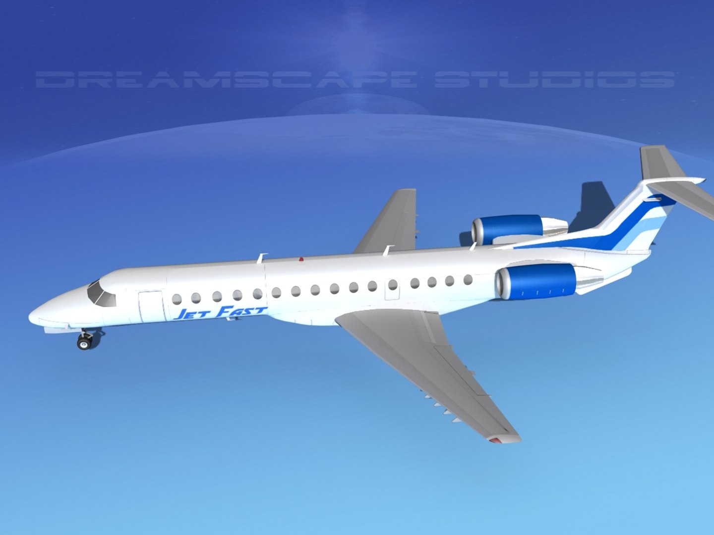 3D Embraer Erj Jets Model - TurboSquid 1320871