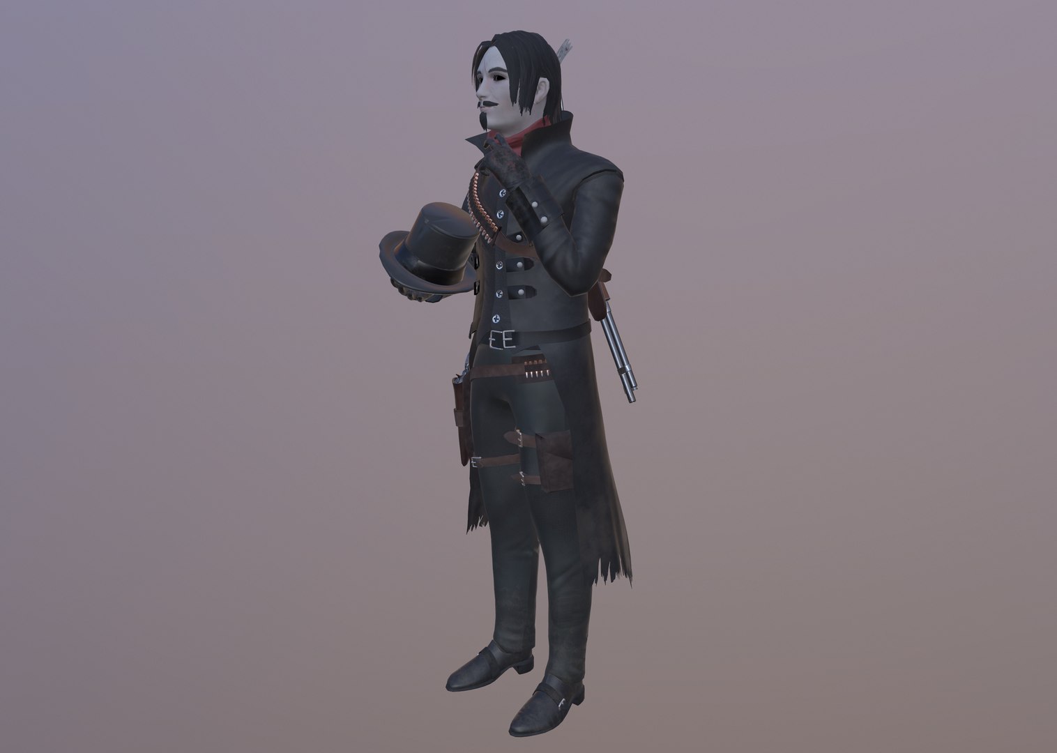 3D Alastor Low-poly Game Character Model - TurboSquid 1846835