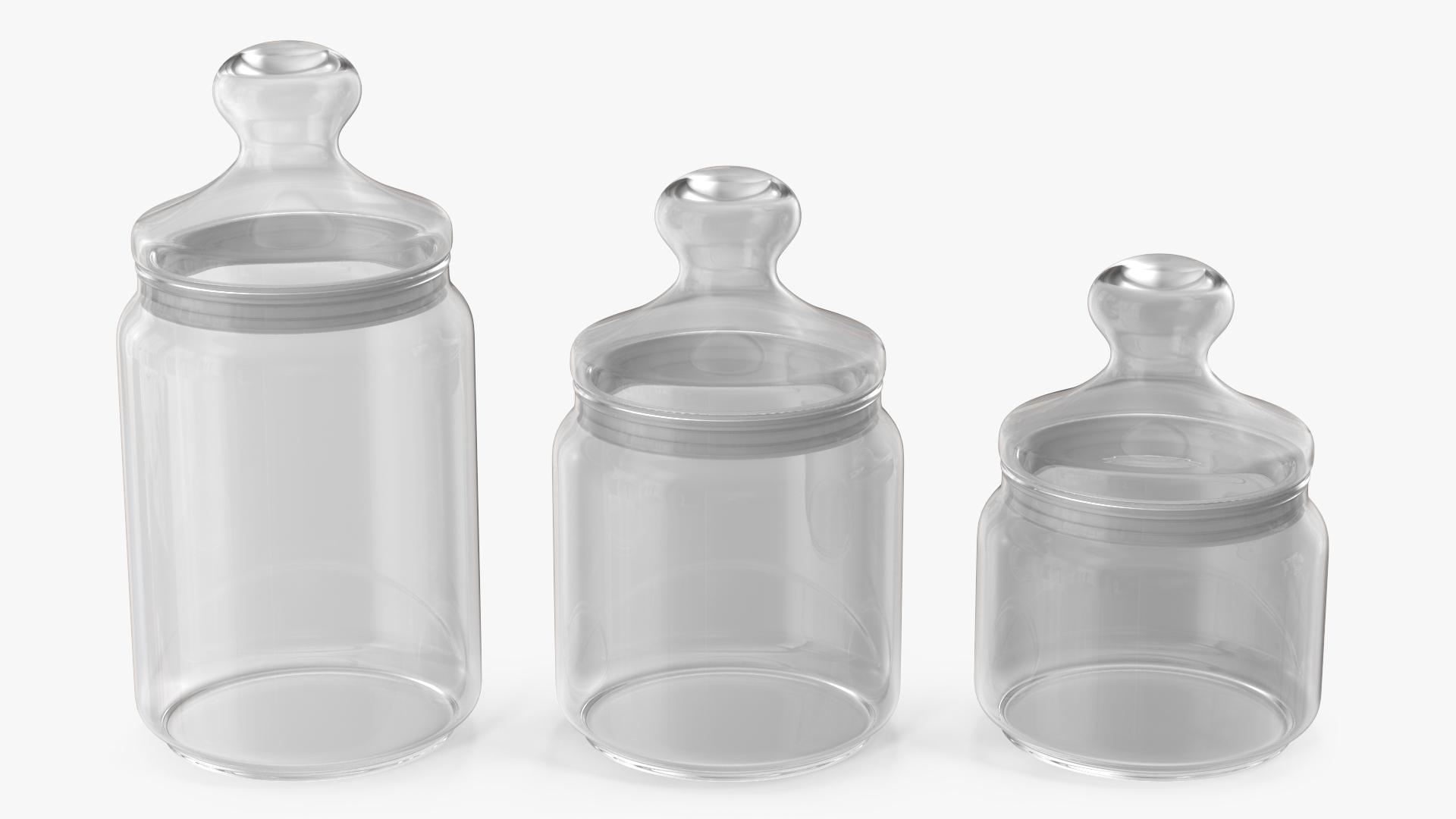 Glass Jars 3D Model - TurboSquid 1642156