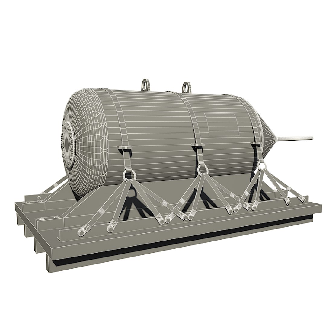 Daisy Cutter Bomb Blu-82b 3d Max