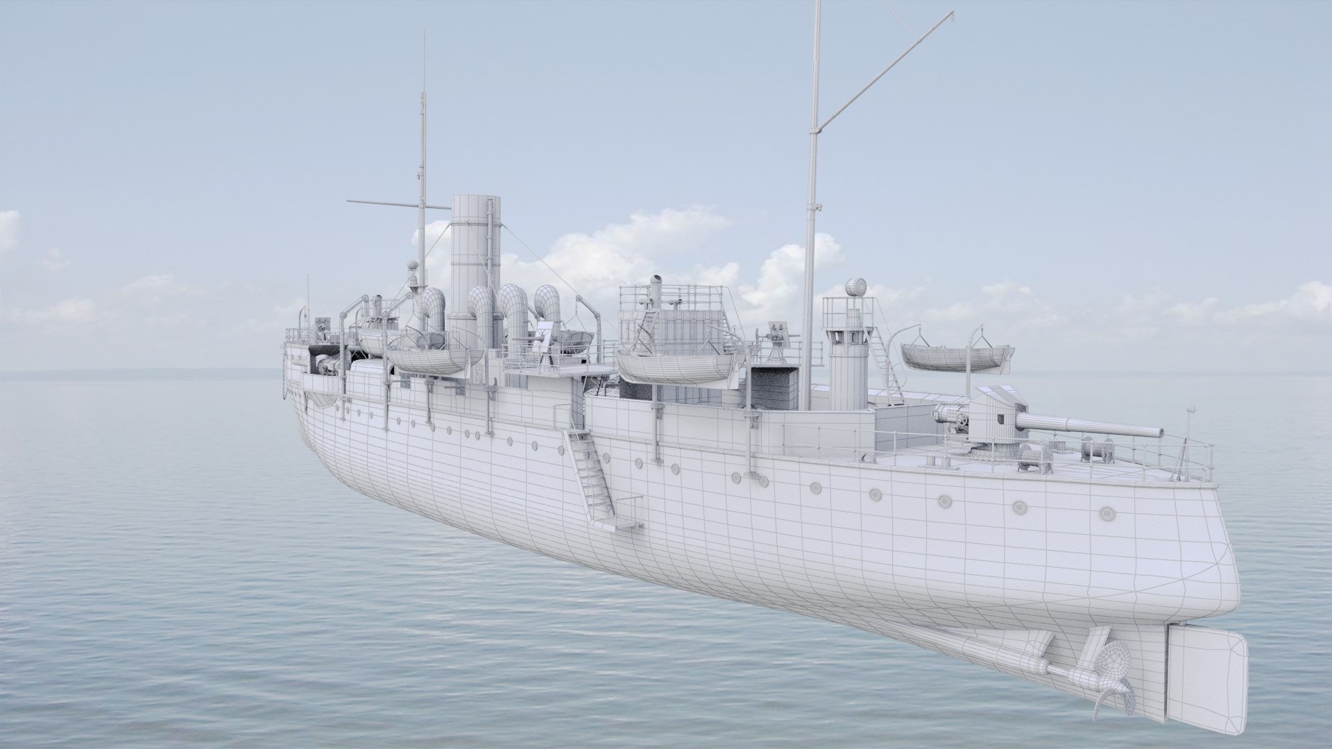 3D Model Boat Brave - TurboSquid 1966596