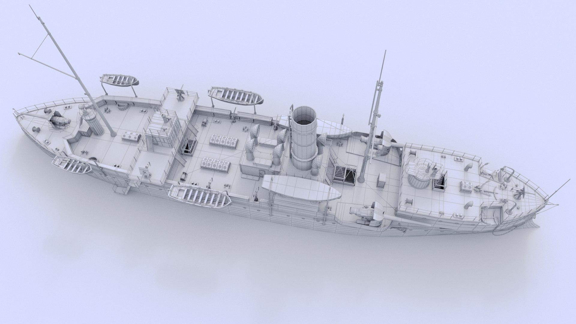 3D Model Boat Brave - TurboSquid 1966596