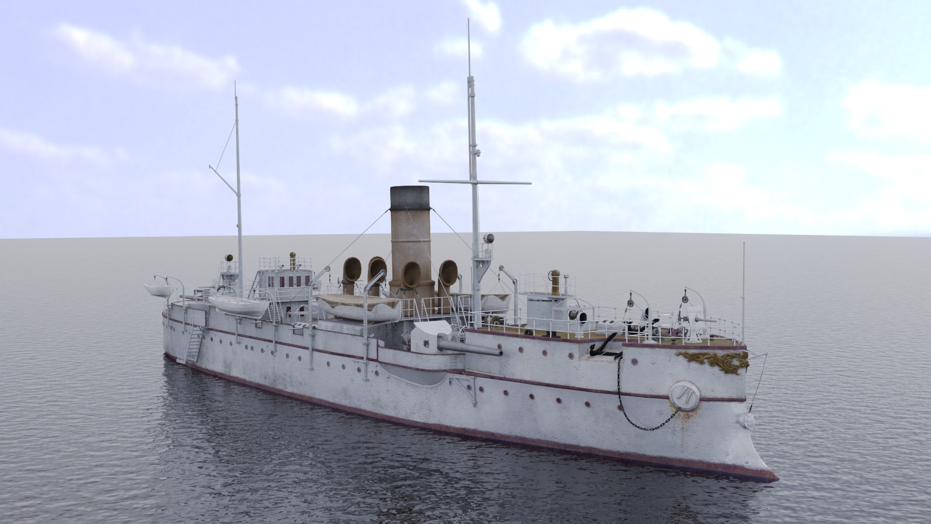 3D модель Boat Brave - TurboSquid 1966596