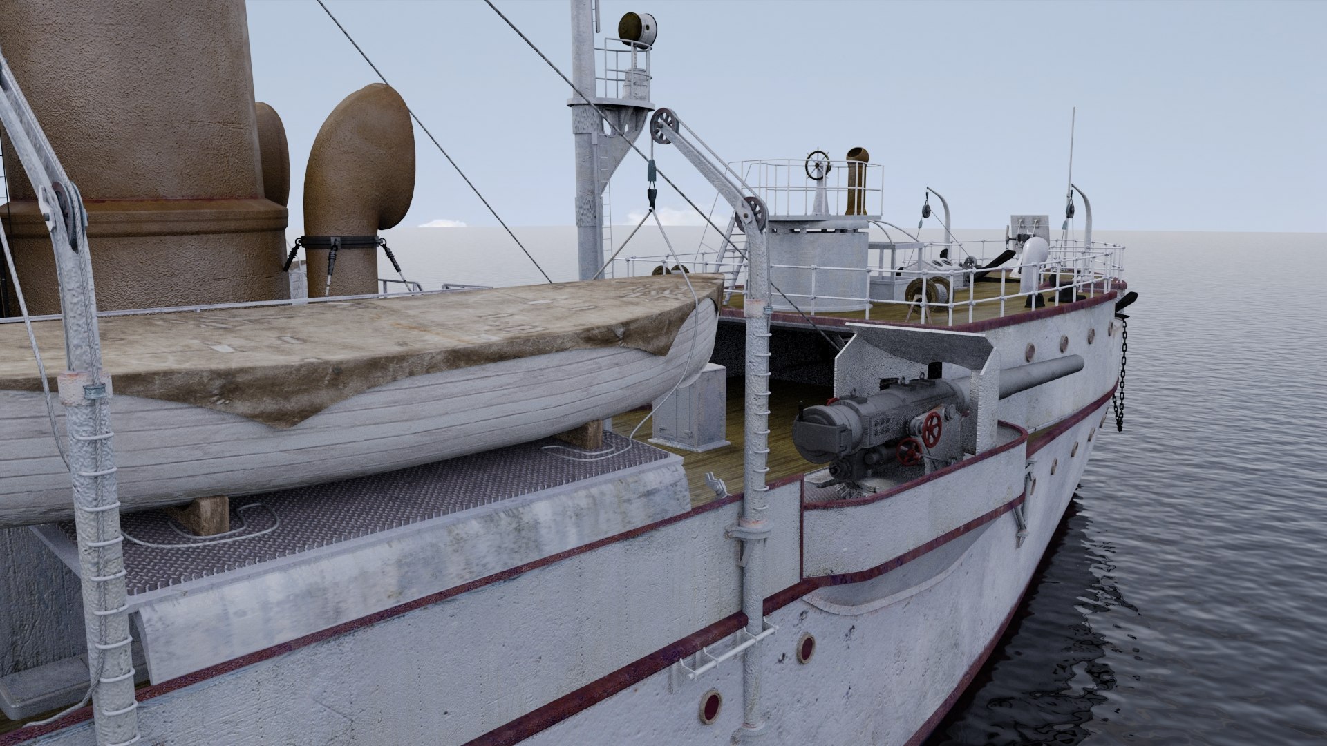 3D Model Boat Brave - TurboSquid 1966596