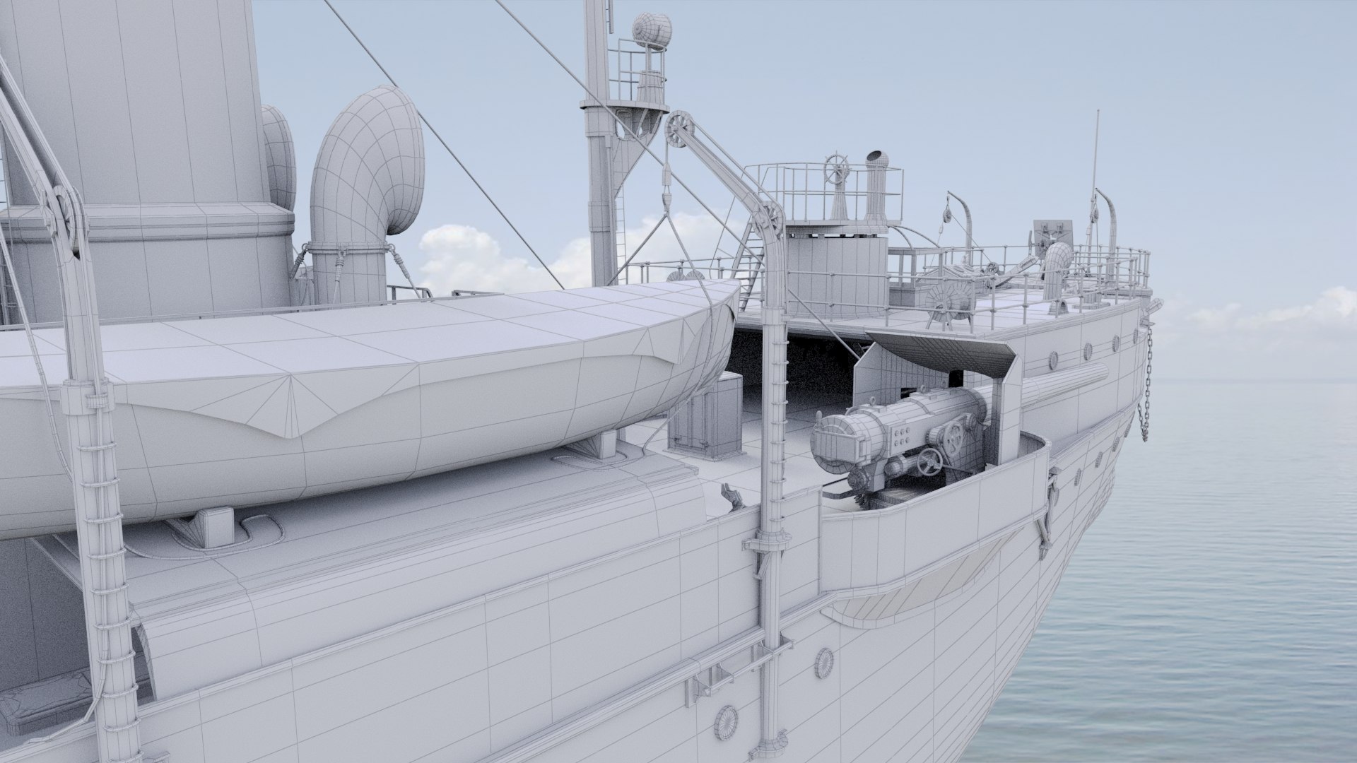3D Model Boat Brave - TurboSquid 1966596
