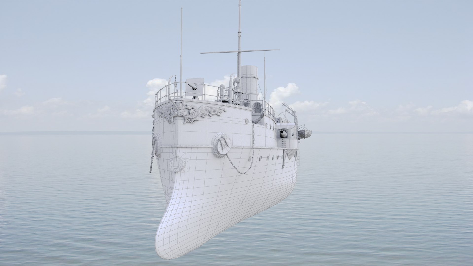 3D Model Boat Brave - TurboSquid 1966596