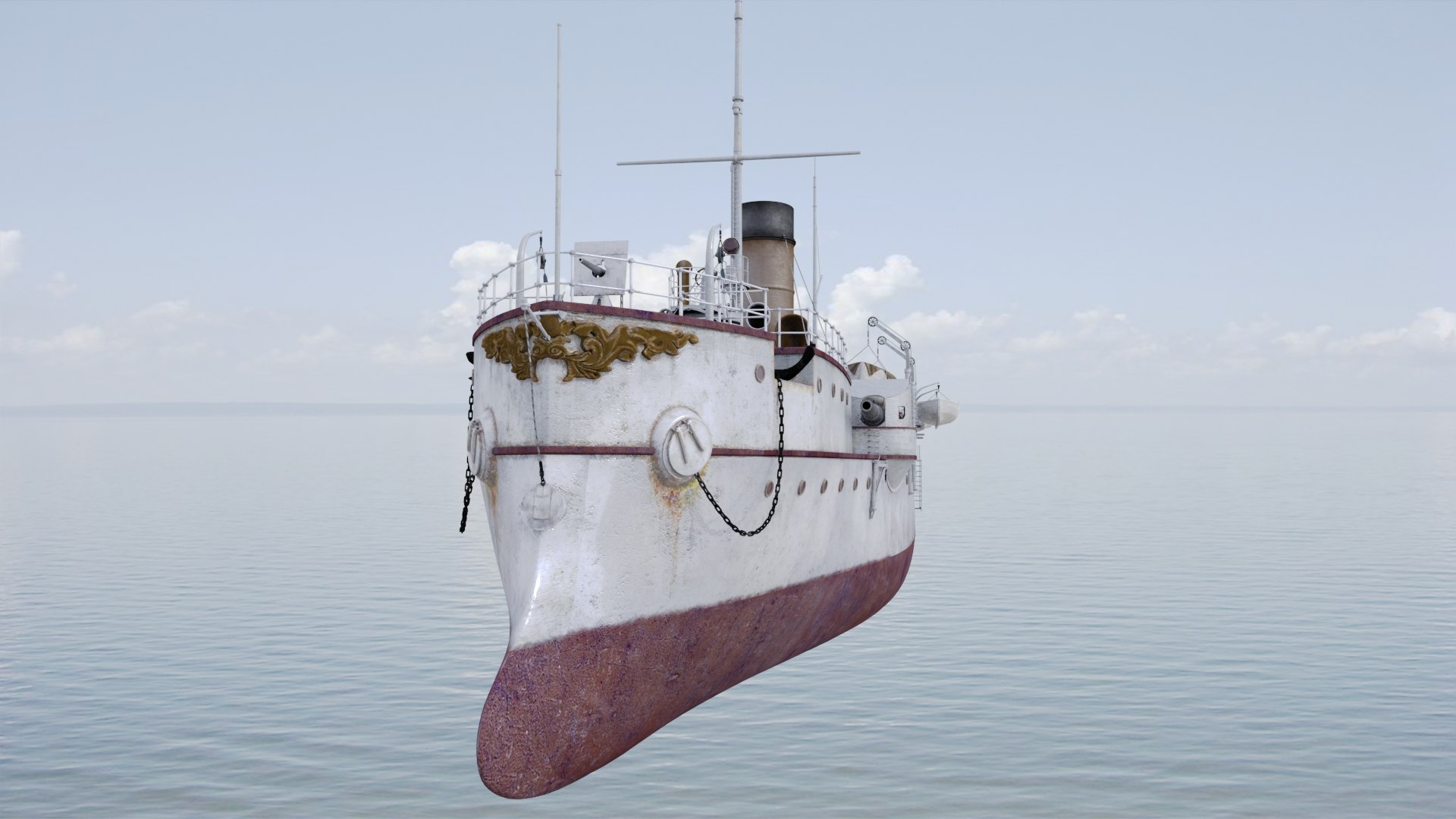 3D Model Boat Brave - TurboSquid 1966596