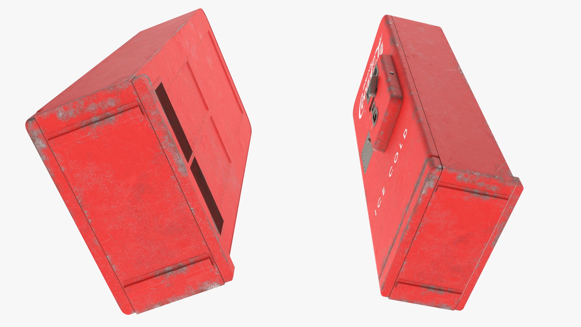 3D Coca Cola Old Antique Bottles Soda Machine Model - TurboSquid 2127960