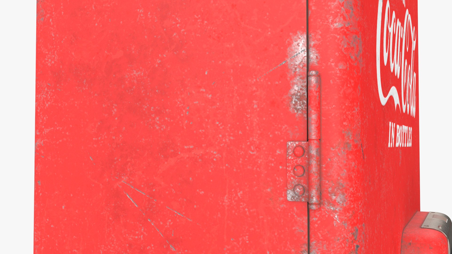 3D Coca Cola Old Antique Bottles Soda Machine Model - TurboSquid 2127960