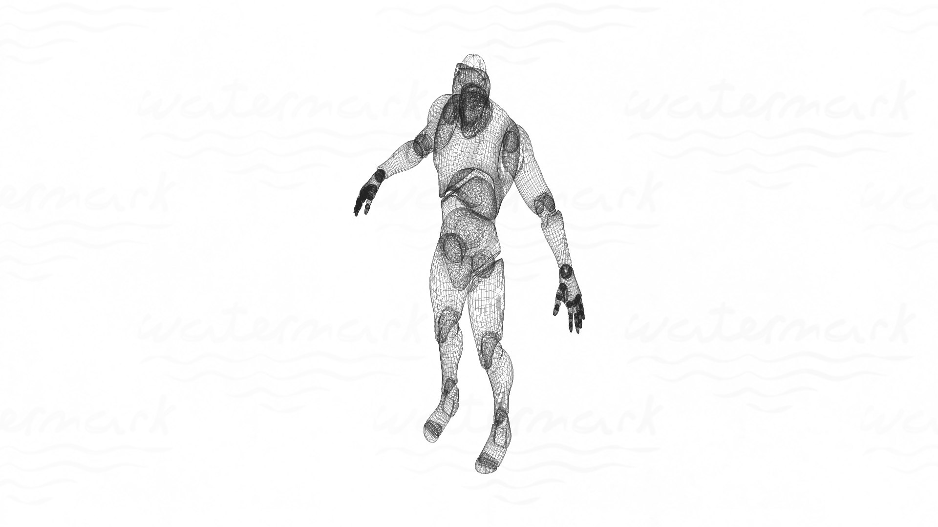 Humanoid Robot Gen6 3D Model - TurboSquid 1982929