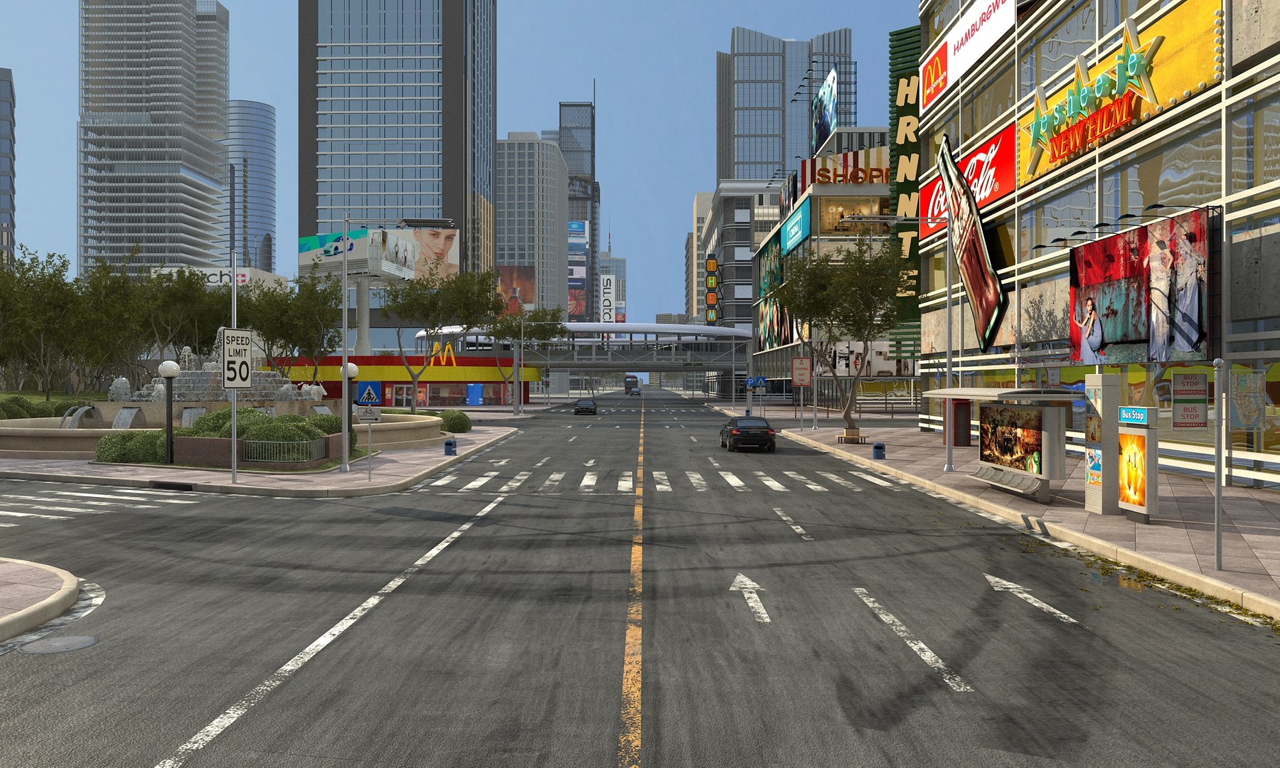 3D Model City Block 02 - TurboSquid 2023533