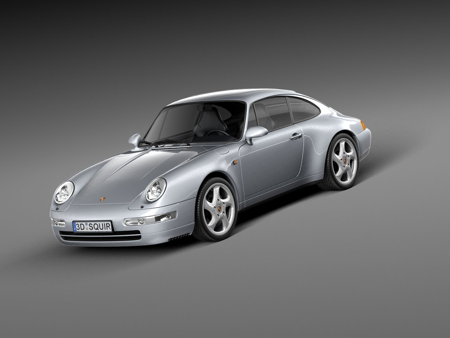 modelo 3d Porsche 911 993 Carrera 1994-1997 - TurboSquid 819773