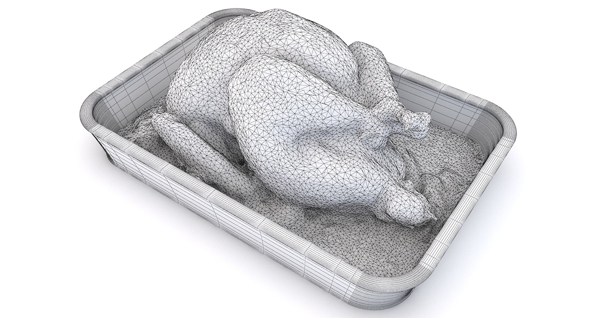 3D Scan Filled Turkey - TurboSquid 1236804