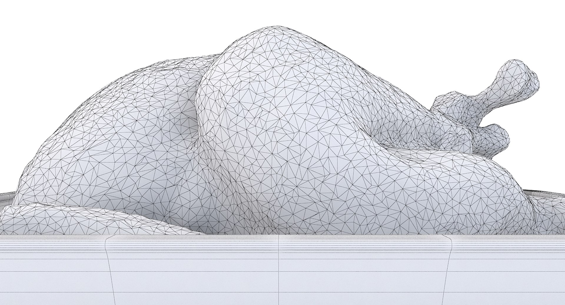 3D Scan Filled Turkey - TurboSquid 1236804