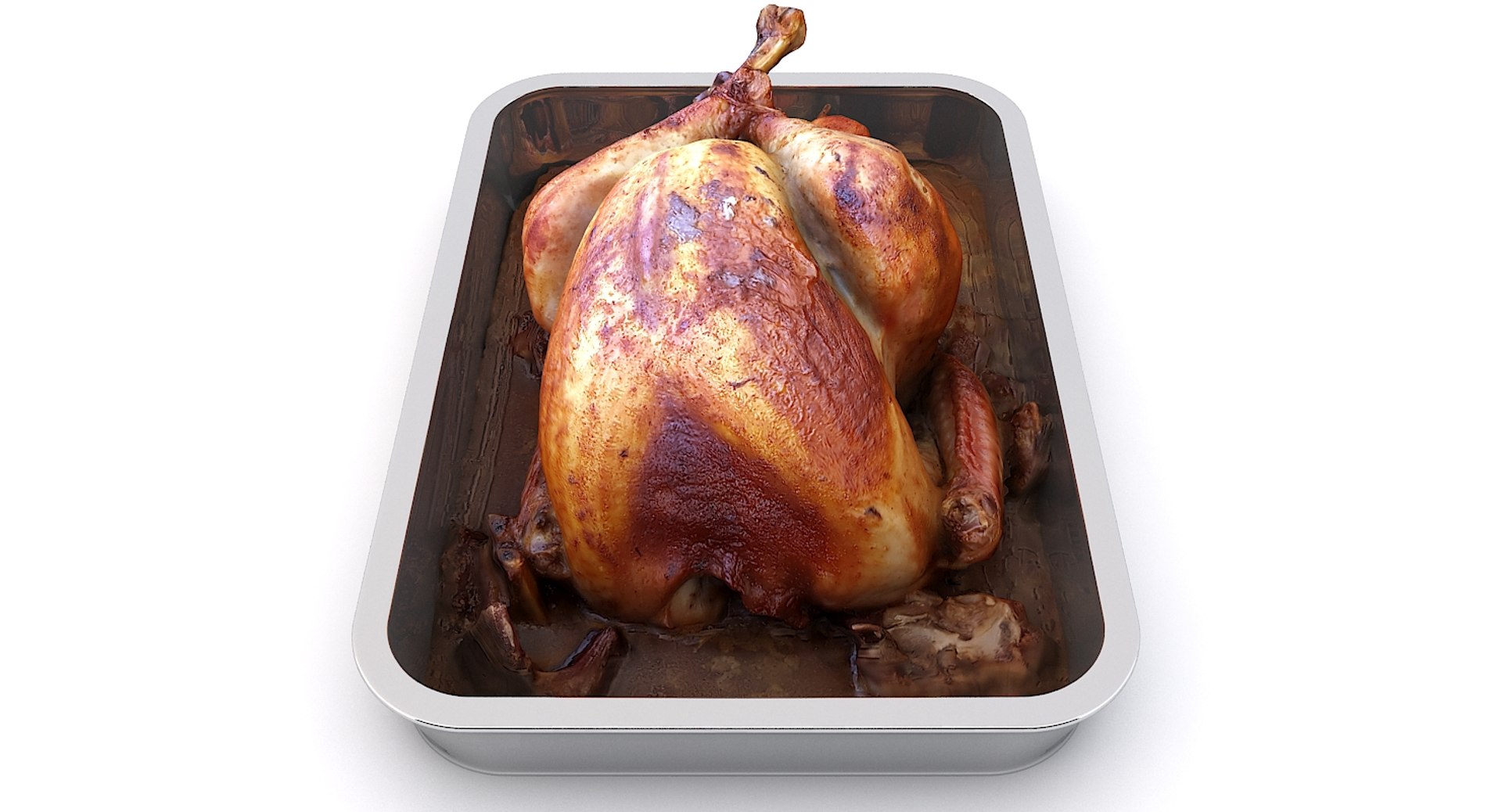 3D Scan Filled Turkey - TurboSquid 1236804