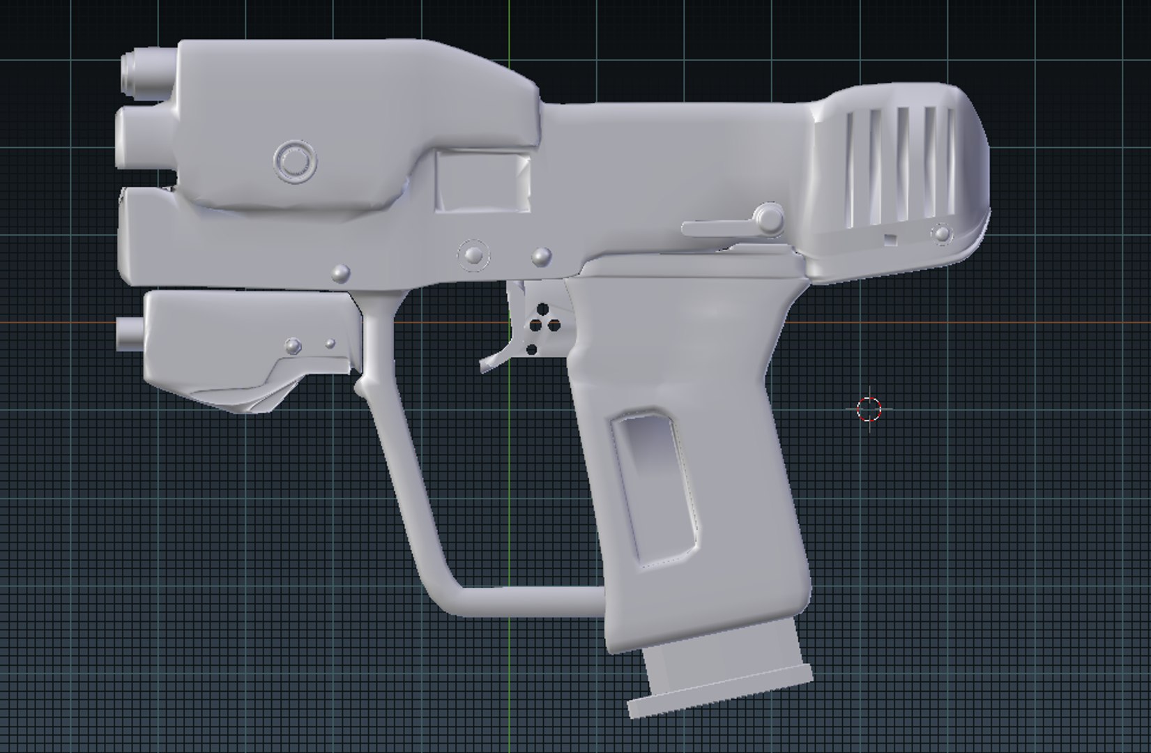 Halo M6g Magnum 3d Fbx