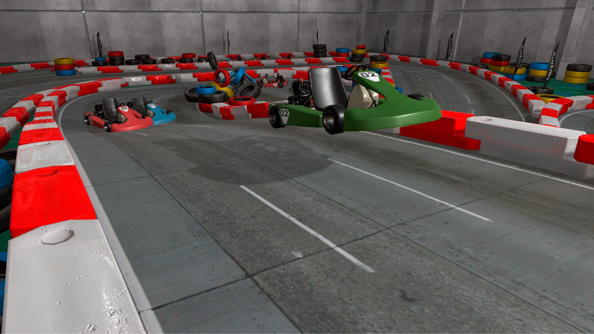 3D Model Games Karting Race - - TurboSquid 1427901
