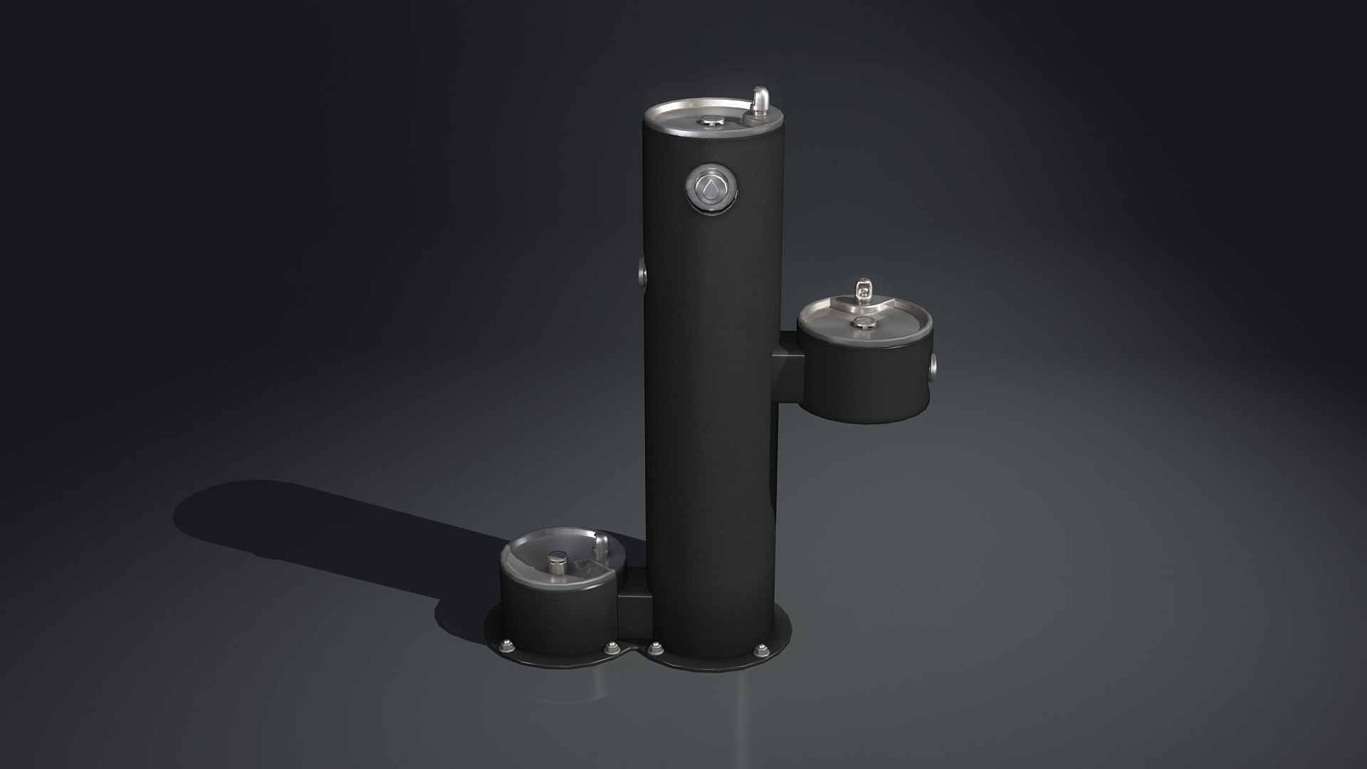 3D Drinking Fountain Model - TurboSquid 1324785