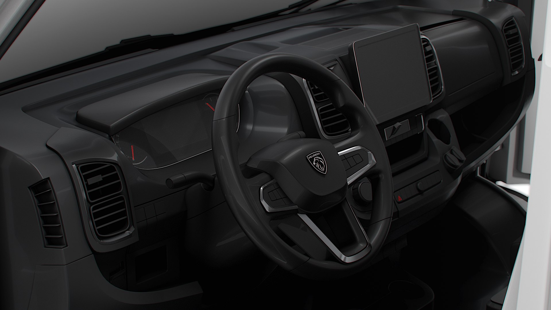 Stellantis Electric Panel Van HQ Interior L4H2 2025 Model - TurboSquid ...