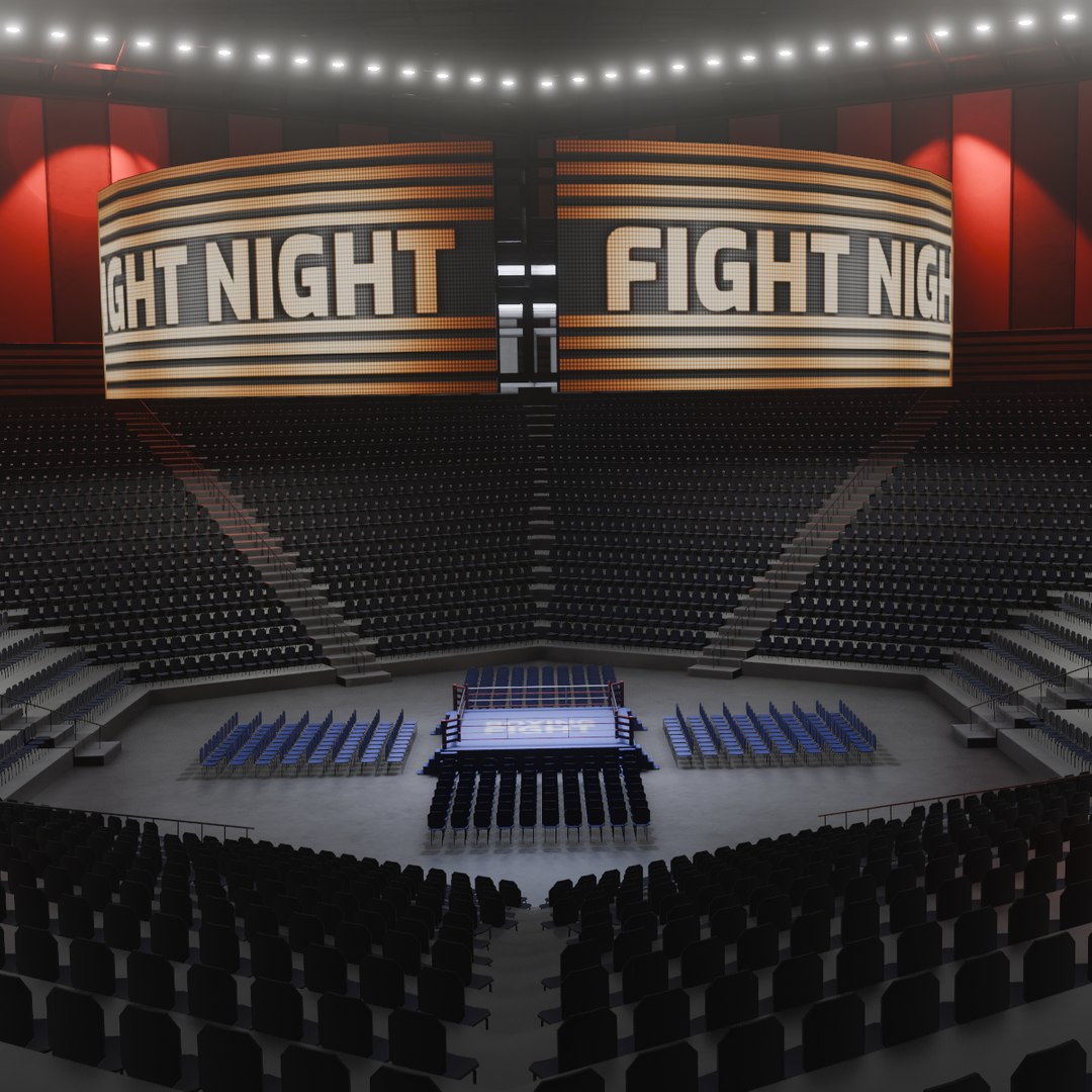 3D VR Boxing Ring Model - TurboSquid 2152482