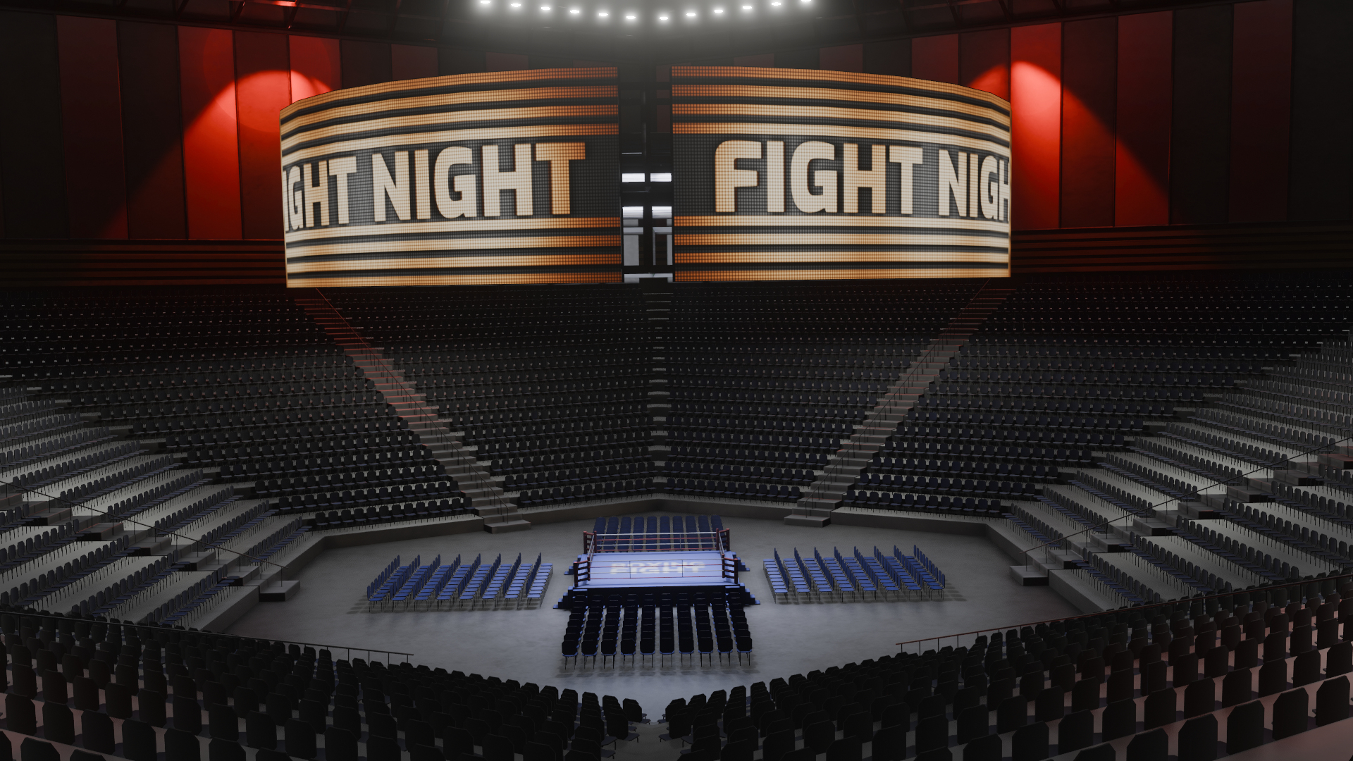3D VR Boxing Ring Model - TurboSquid 2152482