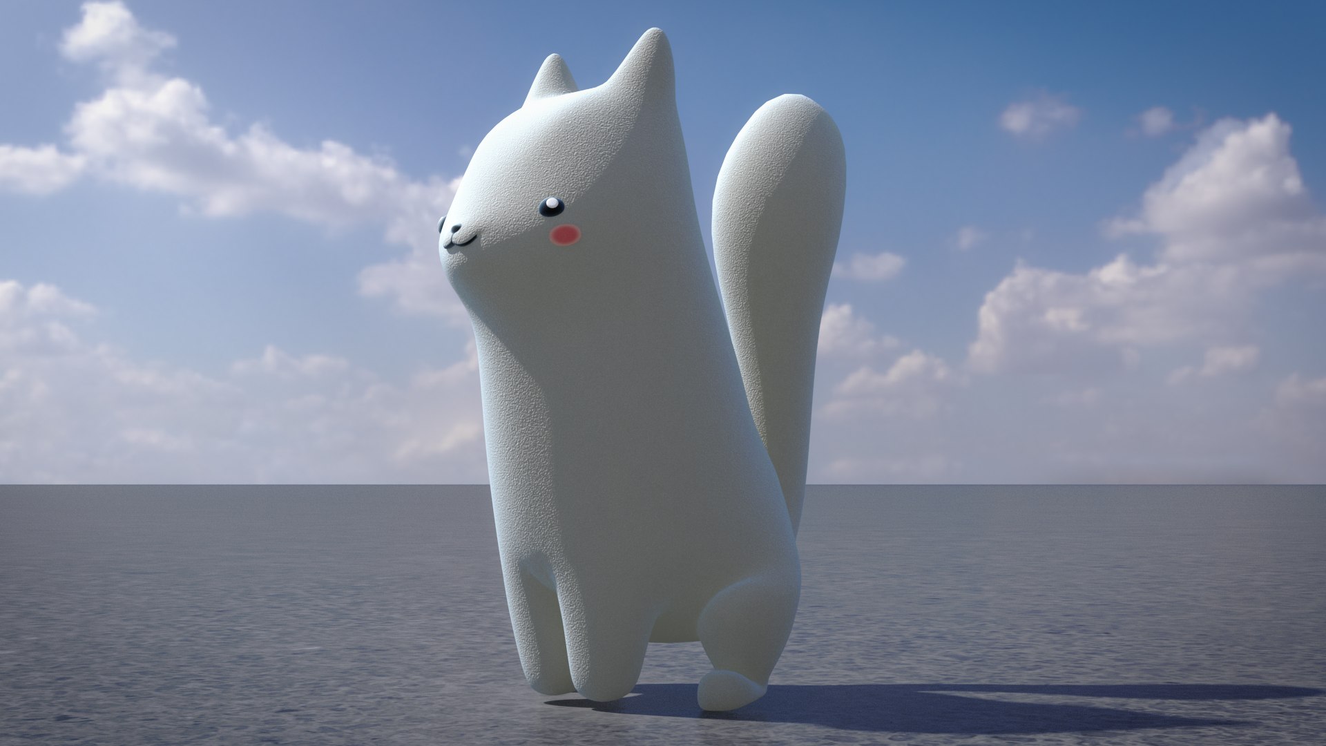 3D Cartoon Fox Model - TurboSquid 2349677