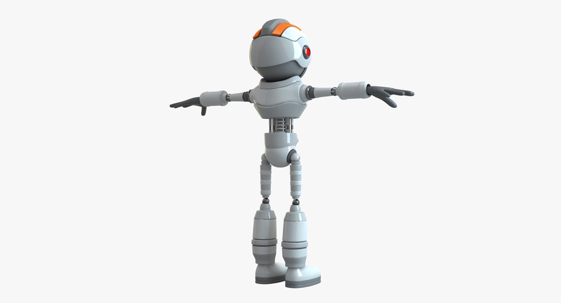 robot modelled 3d max
