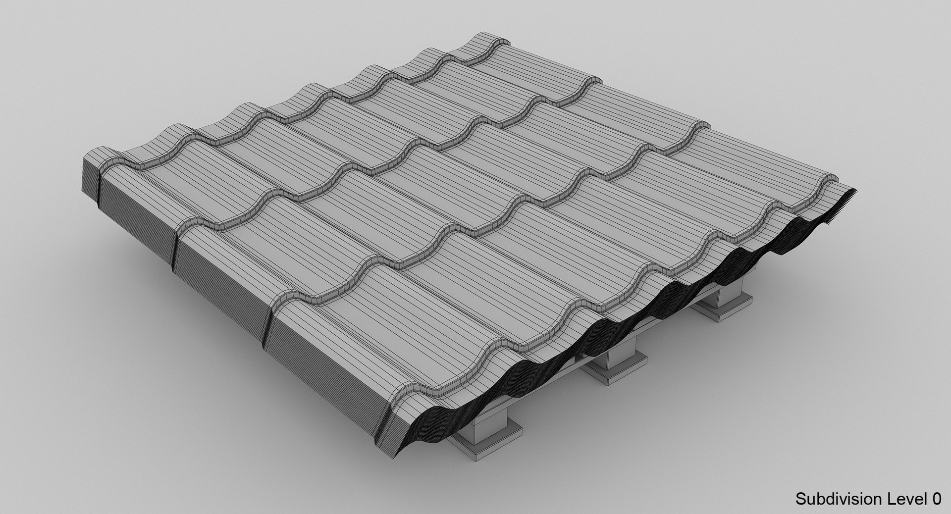 Metal Roofing Pack 3D Model - TurboSquid 1197431