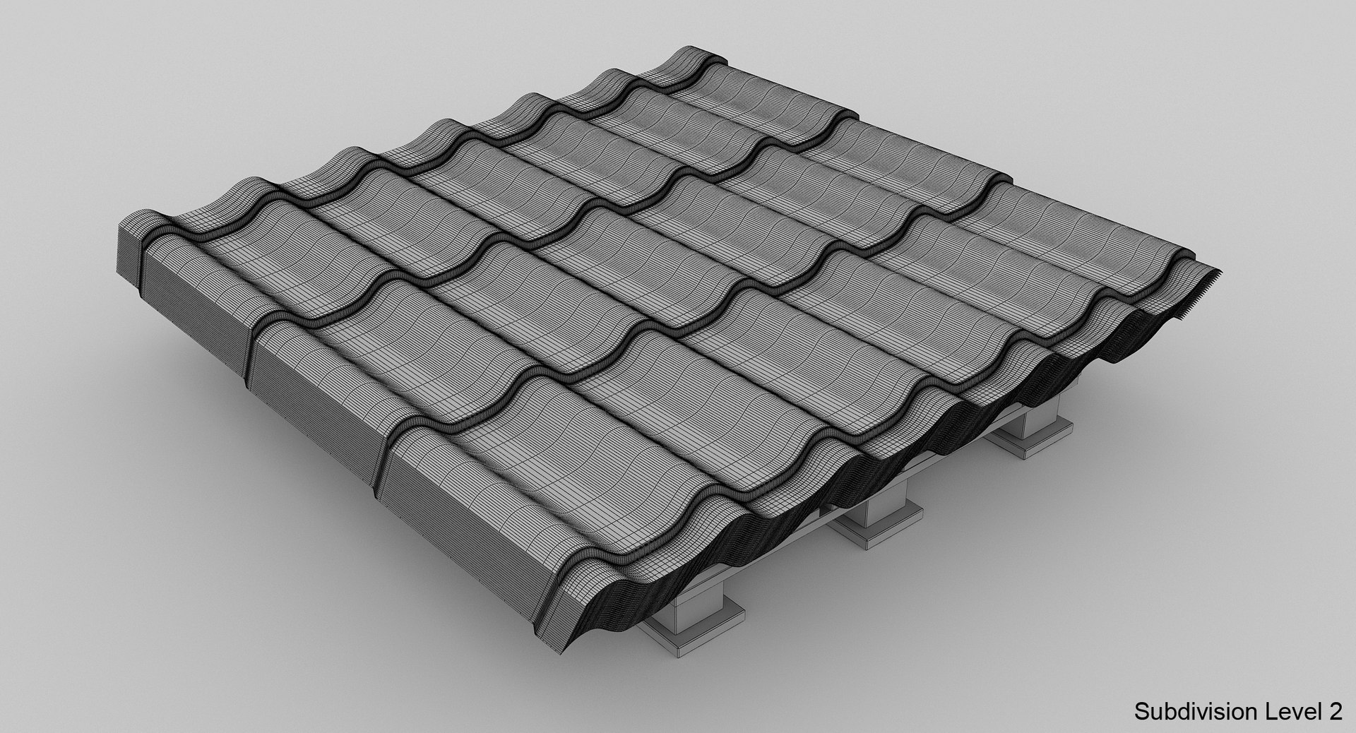 Metal Roofing Pack 3D Model - TurboSquid 1197431