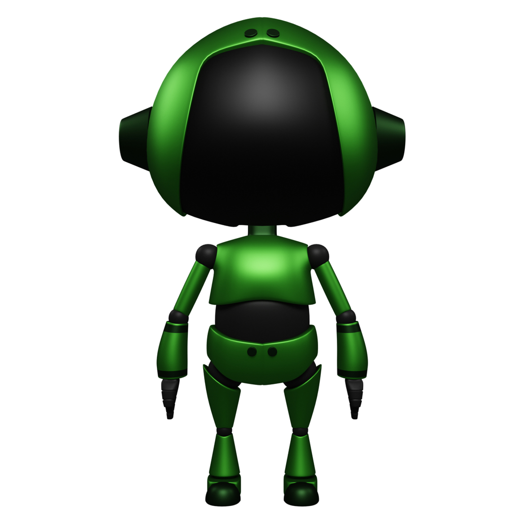 Chibi robot 3D model - TurboSquid 1659921