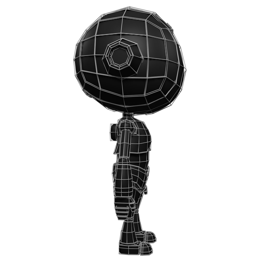 Chibi robot 3D model - TurboSquid 1659921