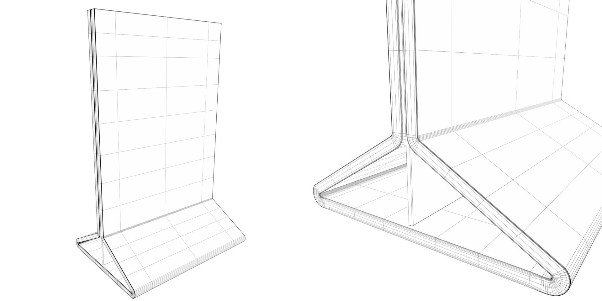 3D Model Table Tent Template 4 - TurboSquid 1431602