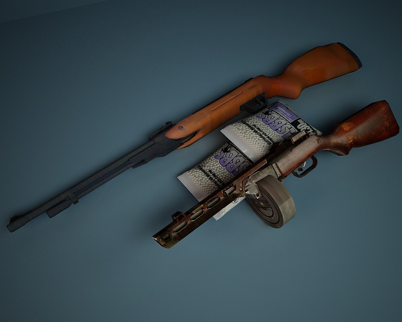 gun 3d model