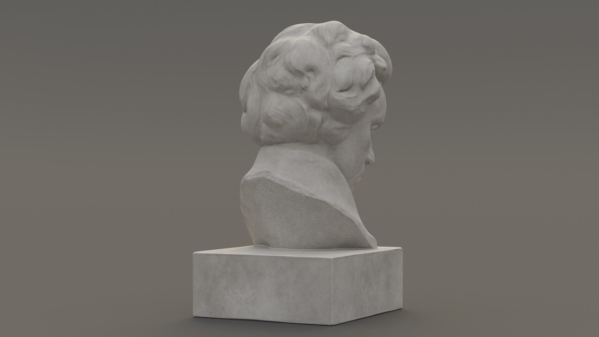3D Model Beethoven Bust - TurboSquid 1447584