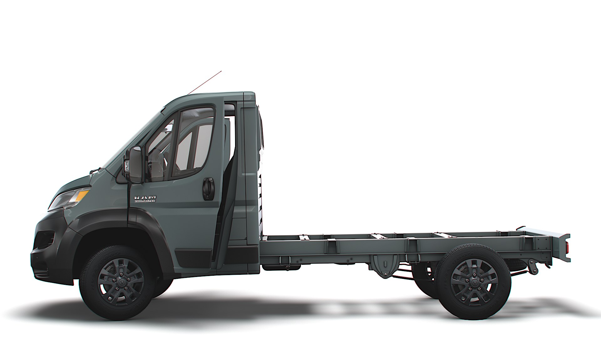 RAM Promaster Chassis HQ Interior Single Cab 3450 WB 2023 3D ...