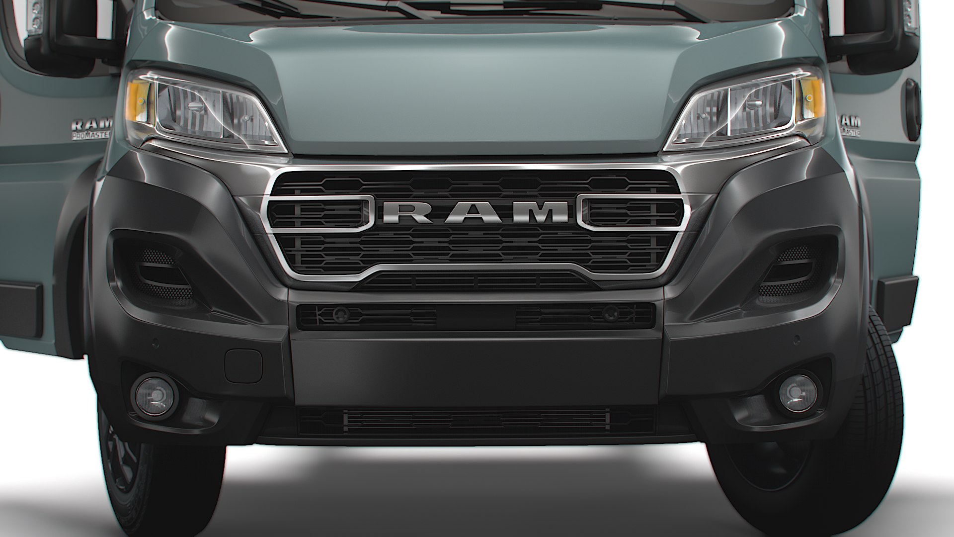 RAM Promaster Chassis HQ Interior Single Cab 3450 WB 2023 3D ...